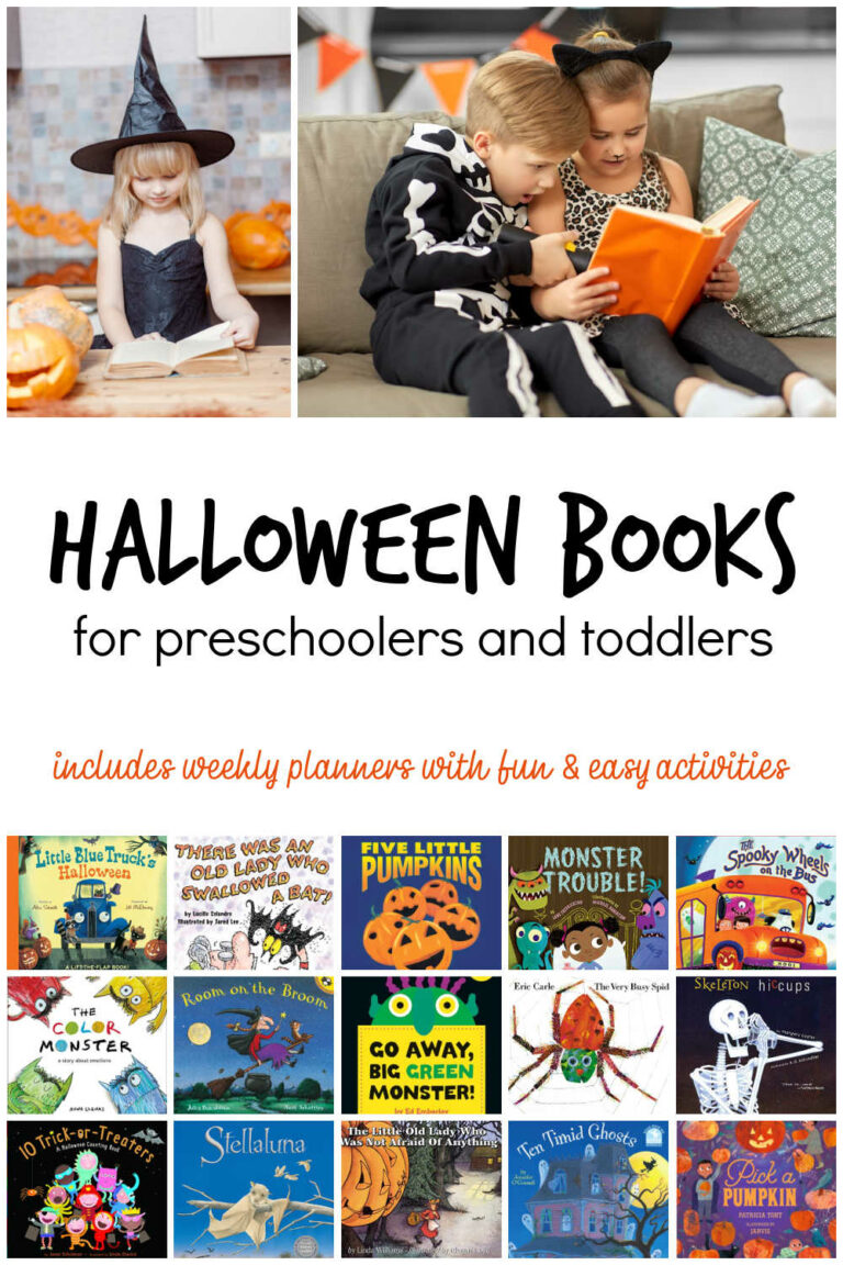Halloween Themes for Preschoolers and Featured Books