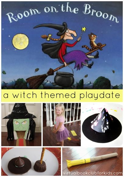 Witch Crafts and Activities for Kids {Room on the Broom by Julia Donaldson}