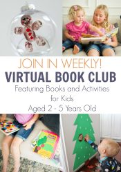 December Books and Themes for Virtual Book Club for Kids