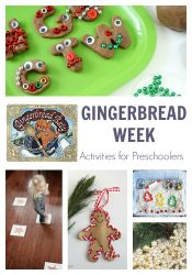 Gingerbread Man Themed Week Activity Plan for Preschoolers