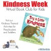 Kindness Week Activities for Preschoolers Inspired by Try a Little Kindness