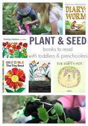 Best Plant and Seed Books to Read Aloud with Toddlers and Preschoolers