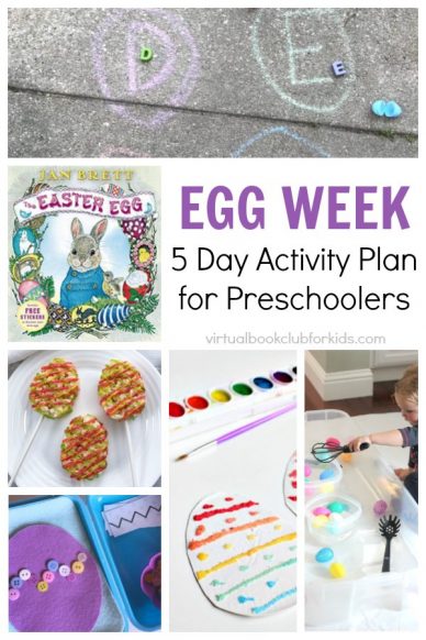 Egg Week for Preschoolers Featuring the Good Egg