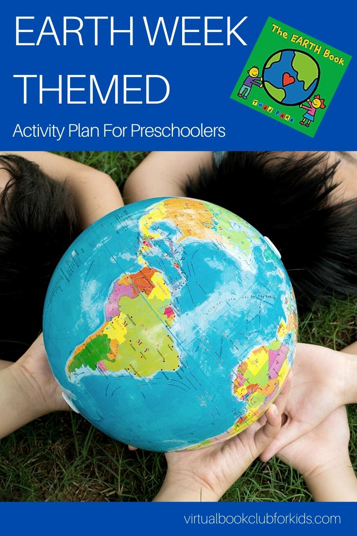 The Earth Book and Earth Day Week Plan for Preschoolers