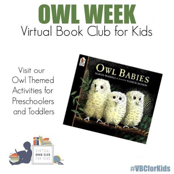 Owl Themed Activities for Preschoolers Featuring Owl Babies