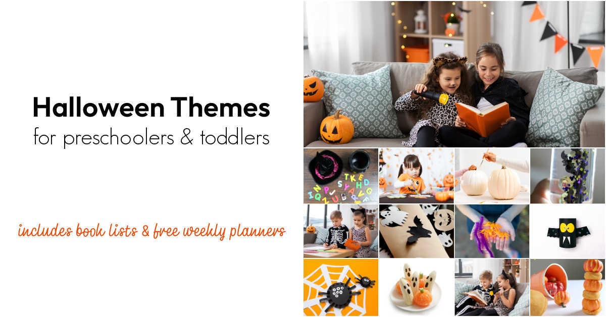 Halloween Themes for Preschoolers and Featured Books