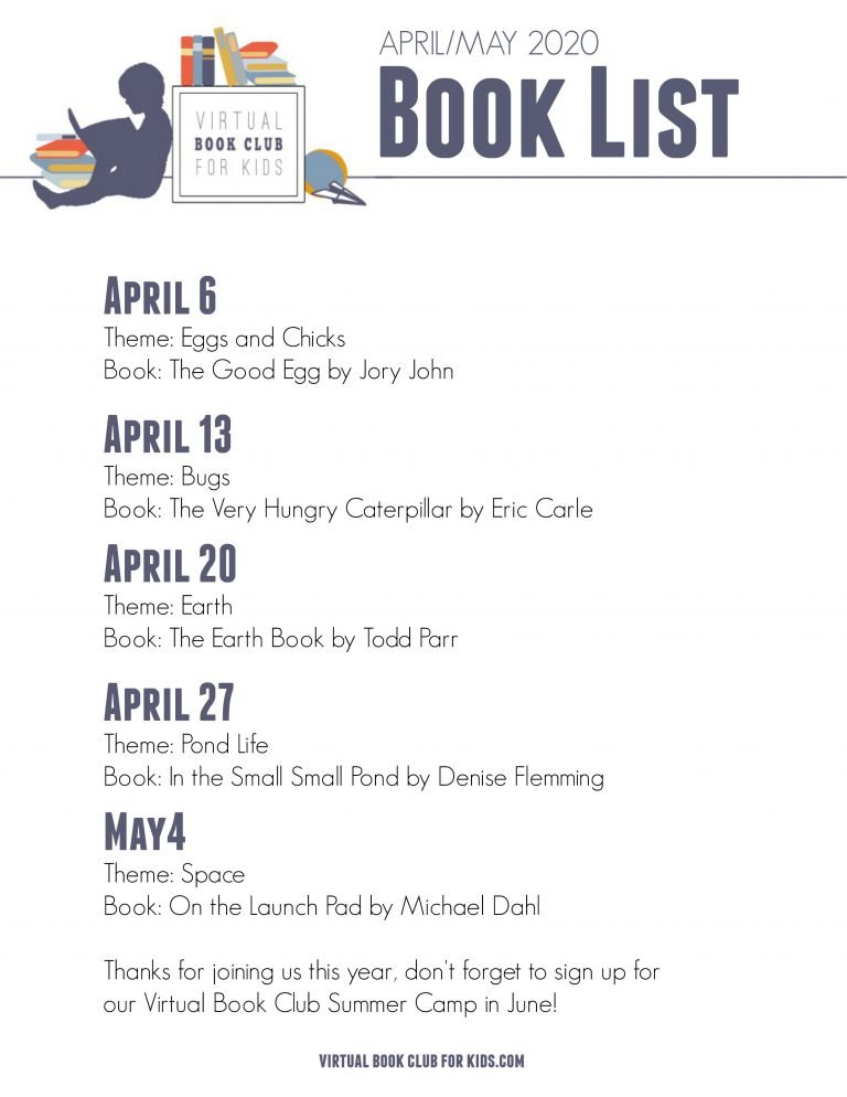 April Themes and Featured Books for Preschoolers