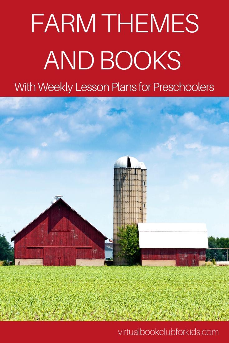 Farm Themed Lesson Plans and Books for Preschoolers