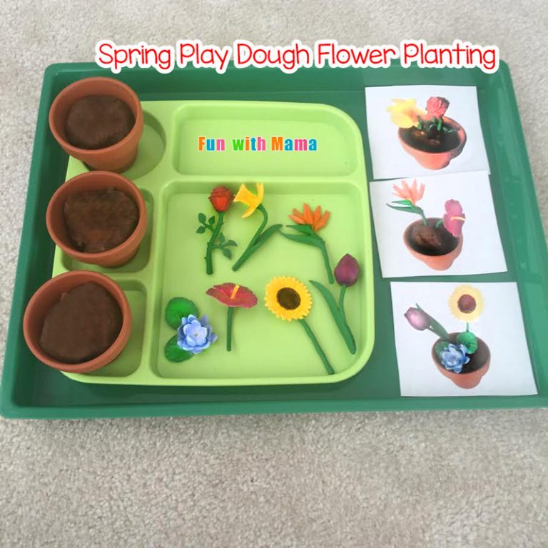 Spring Flowers Week for Preschoolers Featuring Lola Plants a Garden