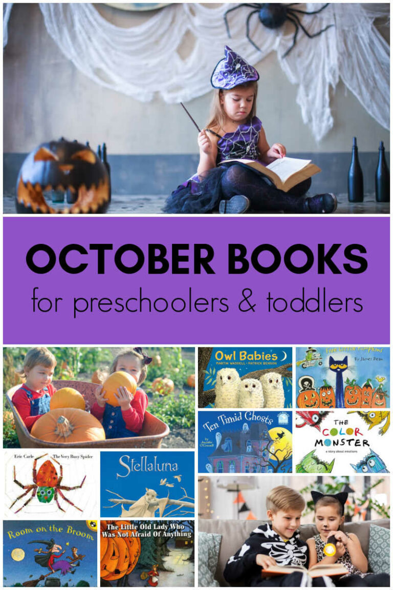 October Books and Themes for the Virtual Book Club for Kids