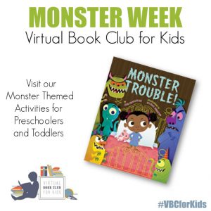 Monster Trouble Activity Plan for a Week of Preschool Fun