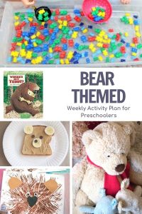 Where's my Teddybear? Bear Week for Preschoolers