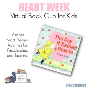 The Day It Rained Hearts Week Plan for Preschoolers