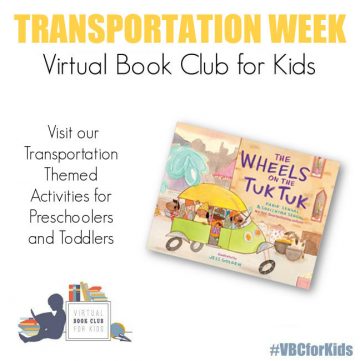 Wheels on the Tuk Tuk Activity Plan for Transportation Week at Preschool