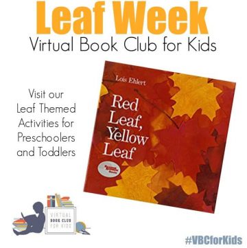 Leaf Themed Book Based Activities for Toddlers and Preschoolers