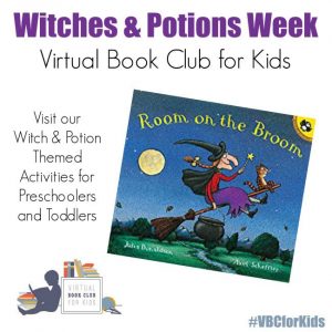 Witch Crafts and Activities for Kids {Room on the Broom by Julia Donaldson}