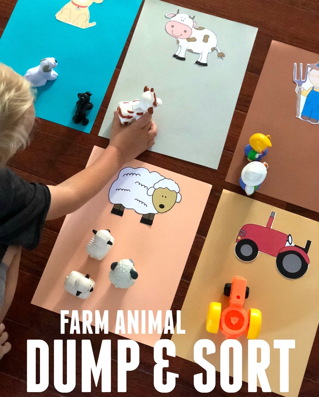 Click, Clack Moo Cows That Type and Farm Week Activity Plan for Preschool