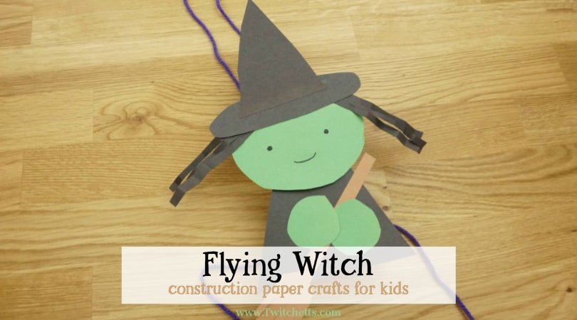 Witch Crafts and Activities for Kids {Room on the Broom by Julia Donaldson}