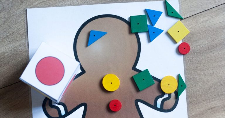 Gingerbread Baby Activities for Toddlers and Preschoolers