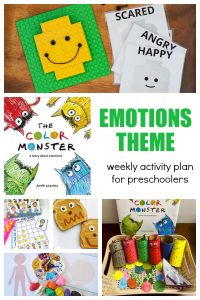 The Color Monster Activities for Preschoolers and Toddlers