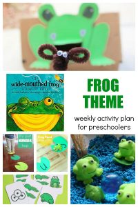 Frog Week Activity Plan Featuring The Wide Mouthed Frog
