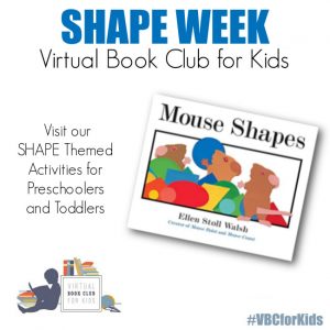 Shape Week for Preschoolers featuring Mouse Shapes