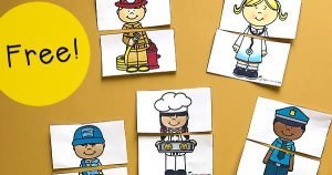 Community Helpers Week Plan for Preschoolers Featuring Whose Hat is This?
