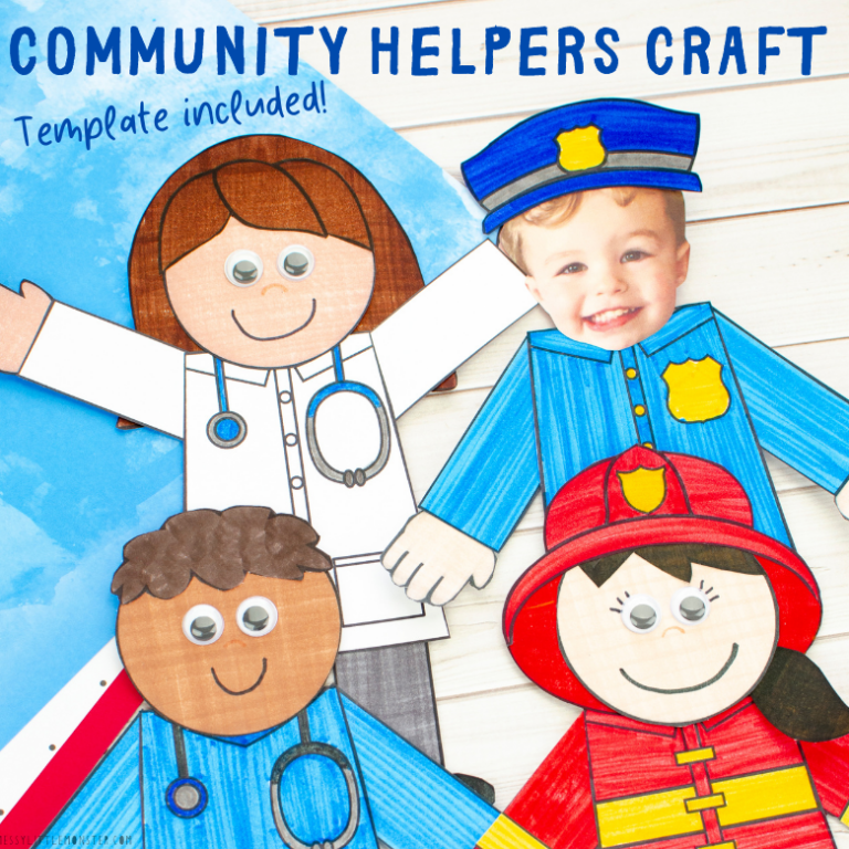 Community Helpers Week Plan for Preschoolers Featuring Whose Hat is This?