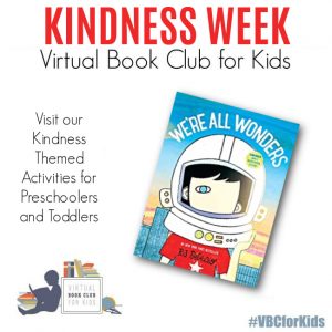 We're All Wonders Book and Kindness Activities for Preschoolers
