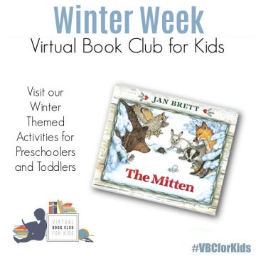Winter Week for Preschoolers Featuring The Mitten by Jan Brett