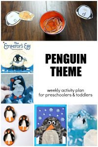 Penguin Weekly Plan for Preschoolers Featuring The Emperors Egg