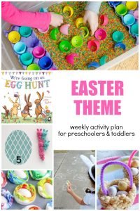We're Going on an Egg Hunt Easter Week Activity Plan