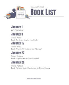 January Themes and Featured Books for Preschoolers