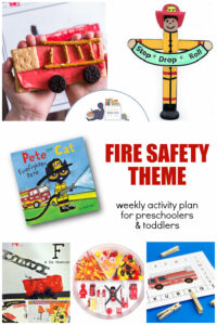Fire Safety Week Inspired By Pete the Cat: Firefighter Pete