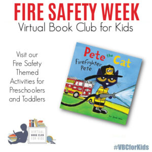 Fire Safety Week Inspired By Pete the Cat: Firefighter Pete
