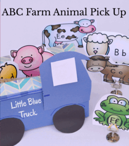 Little Blue Truck Activities for Preschoolers and Toddlers