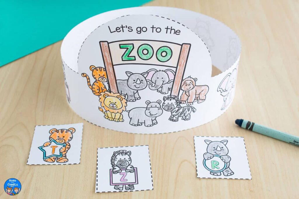 Zoo Themed Weekly Planner for Preschoolers: Dear Zoo Activities & Play ...